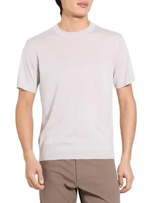 Theory Soris Regal T-shirt Silver Cloud