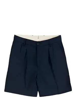 FORTELA Cotton Bermuda Shorts - Blue