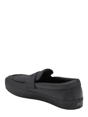 VANS Skate Loafer Sneakers Pebbled Black