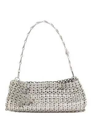 Rabanne 1969 Disc Shoulder Bag - Silver
