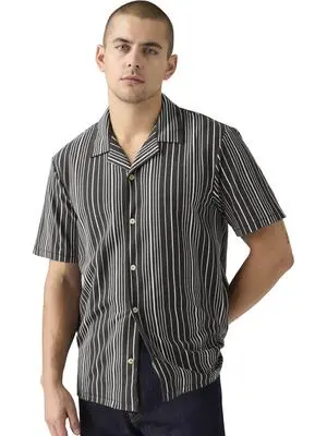 LEVI'S Knit Camp Shirt - Dark Phantom