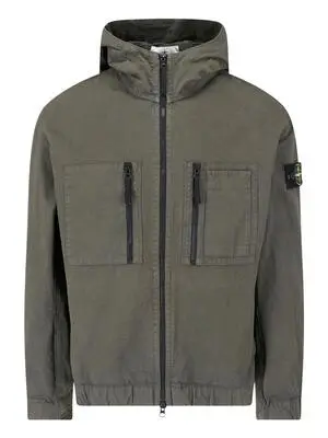 Stone Island Ripstop Jacket Gray