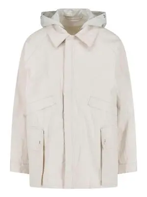 LEMAIRE Technical Linen Jacket Cream