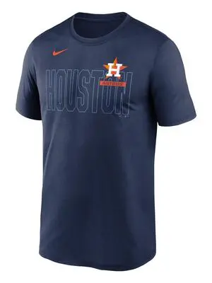 Nike Houston Astros Knockout Team Legend Dri-fit Mlb T-shirt - Blue