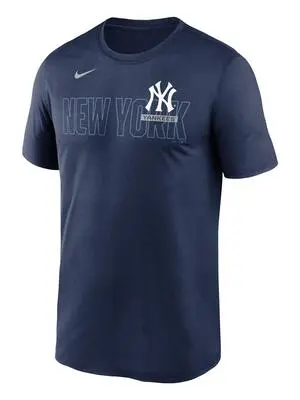 Nike New York Yankees Knockout Team Legend Dri-fit Mlb T-shirt - Blue