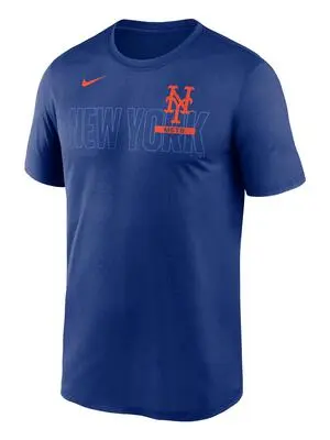Nike New York Mets Knockout Team Legend Dri-fit Mlb T-shirt - Blue