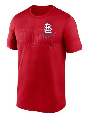 Nike St. Louis Cardinals Knockout Team Legend Dri-fit Mlb T-shirt - Red