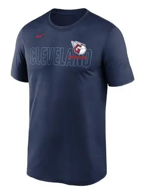 Nike Cleveland Guardians Knockout Team Legend Dri-fit Mlb T-shirt - Blue