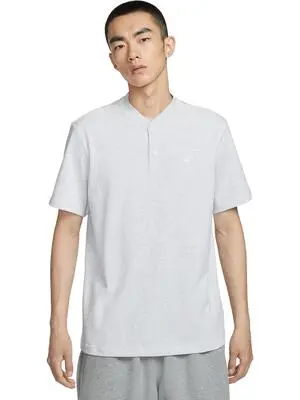 Nike Club Short-sleeve Henley - Brown