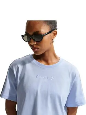 Nike Sportswear Classic Loose Cropped T-shirt - Blue