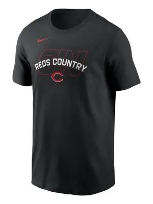Nike Cincinnati Reds Fashion Mlb T-shirt - Black