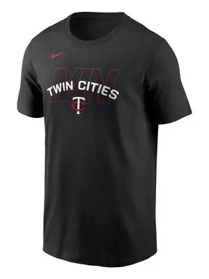 Nike Minnesota Twins Fashion Mlb T-shirt - Black