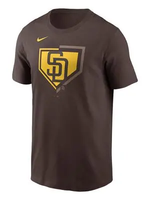 Nike San Diego Padres Icon Mlb T-shirt - Brown