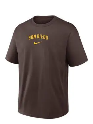 Nike San Diego Padres City Name Max90 Mlb T-shirt - Brown