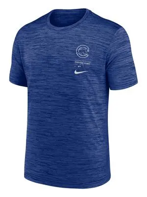 Nike Chicago Cubs Velocity Dri-fit Mlb T-shirt - Blue