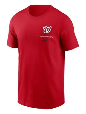 Nike Washington Nationals 2-hit Mlb T-shirt - Red