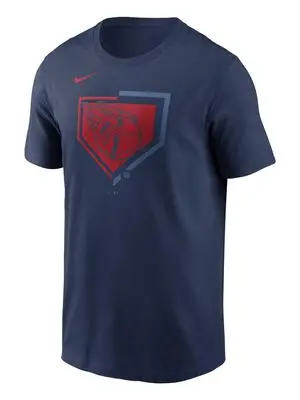 Nike Cleveland Guardians Icon Mlb T-shirt - Blue