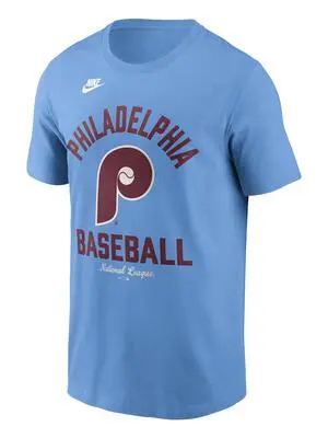 Nike Philadelphia Phillies Cooperstown Mlb T-shirt - Blue