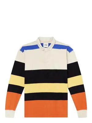 DRAKE'S Striped Cotton-jersey Rugby Shirt - Multi