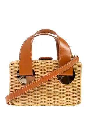 Rodo Raffia Tote Bag Neutrals