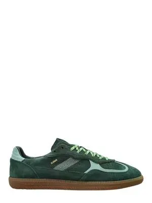 ALOHAS Suede Perforated Sneakers - Green