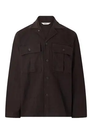 3sixteen M43 Linen Overshirt - Brown