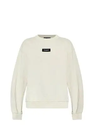Dolce & Gabbana Raw-trim Sweatshirt - Neutrals
