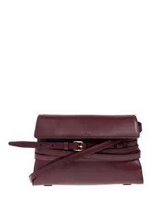 Moschino Buckle Strap Tote Bag - Red