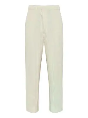 Issey Miyake Monthly Colors: March Pleated Trousers - Neutrals