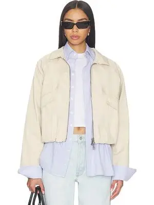 Joe's Jeans Zip Bubble Jacket - Stone