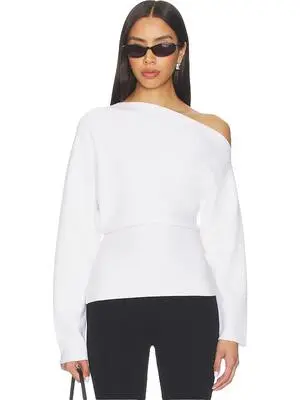 EAVES EAVES Rachelle Draped Knit Top