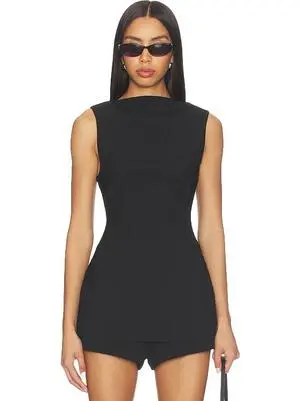 EAVES Judith Top - Black