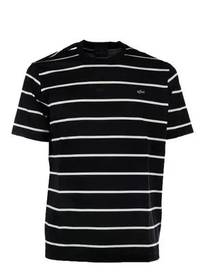 Paul & Shark Perlé Striped T-shirt - Blue