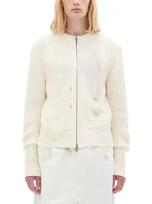 ANN DEMEULEMEESTER Ismael Cardigan - Neutrals