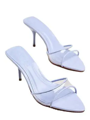 Schutz Elodie Vyl Mule Heels - Lavender