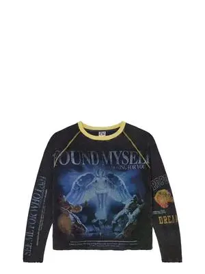 VALE FOREVER Graphic-print Sweatshirt - Black