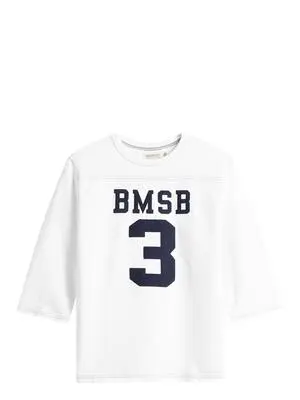 BEAMS 3/4 Sleeve Football T-shirt - White