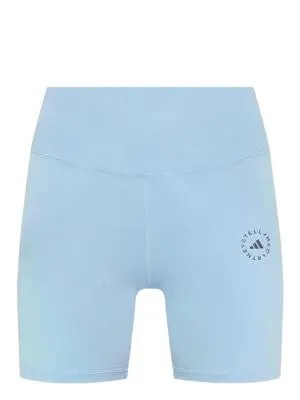 Adidas By Stella McCartney Logo-detail Shorts - Blue