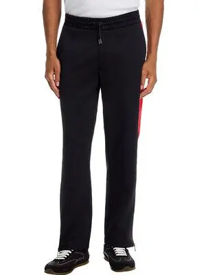 Hugo Dolos Relaxed Fit Track Pants Black/ Red
