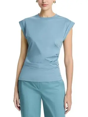 BOSS Epka Top With Gathered Detail - Reef