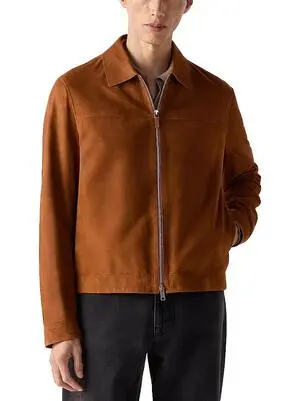 ZEGNA Suede Blouson