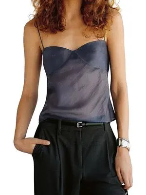 REFORMATION Alouette Top - Slate