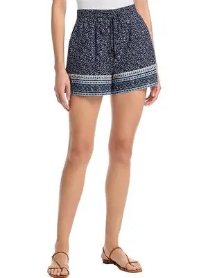 Veronica Beard Vilvaldi Shorts - Navy Multi
