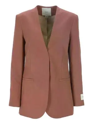 Calvin Klein V-neck Jacket - Pink