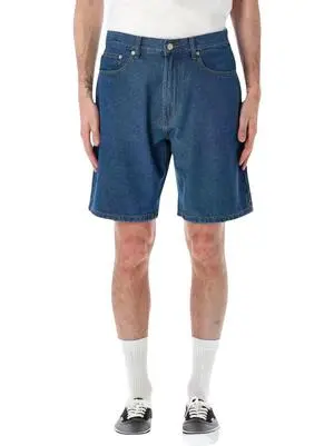 Obey Emerson Denim Shorts - Blue