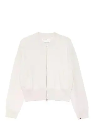Extreme Cashmere Xtra Fun Zip Cashmere Cardigan - Neutrals