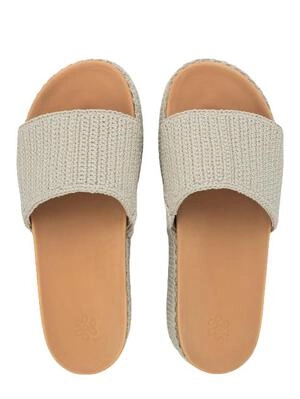 THE SAK Olivia Wedge Sandal - Ecru