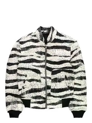 R13 Stand-collar Jacket - White