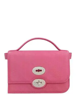 ZANELLATO Leather Tote Pink