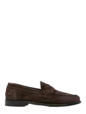 MORGILLO Martini Loafers - Brown